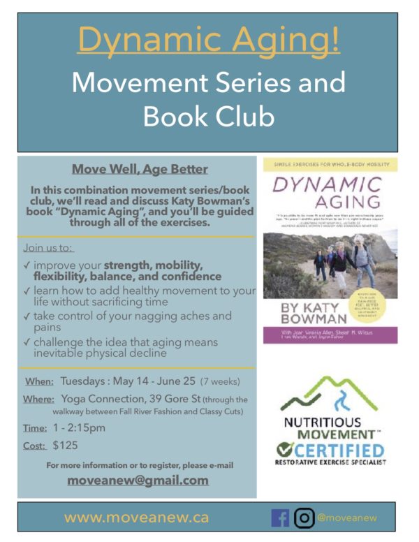 Dynamic Aging Book Club and Movement Series (Perth) – Move Anew